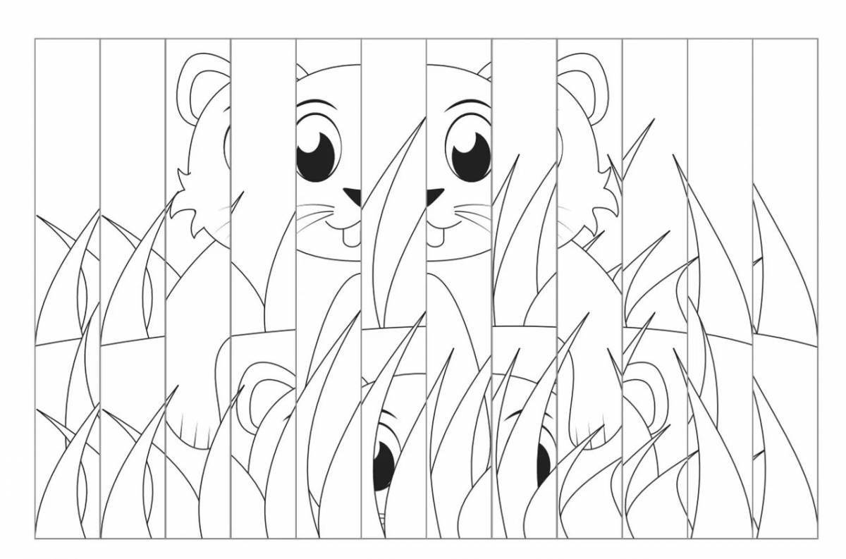 Coloring Pages Agamograph (26 pcs) - download or print for free #11655