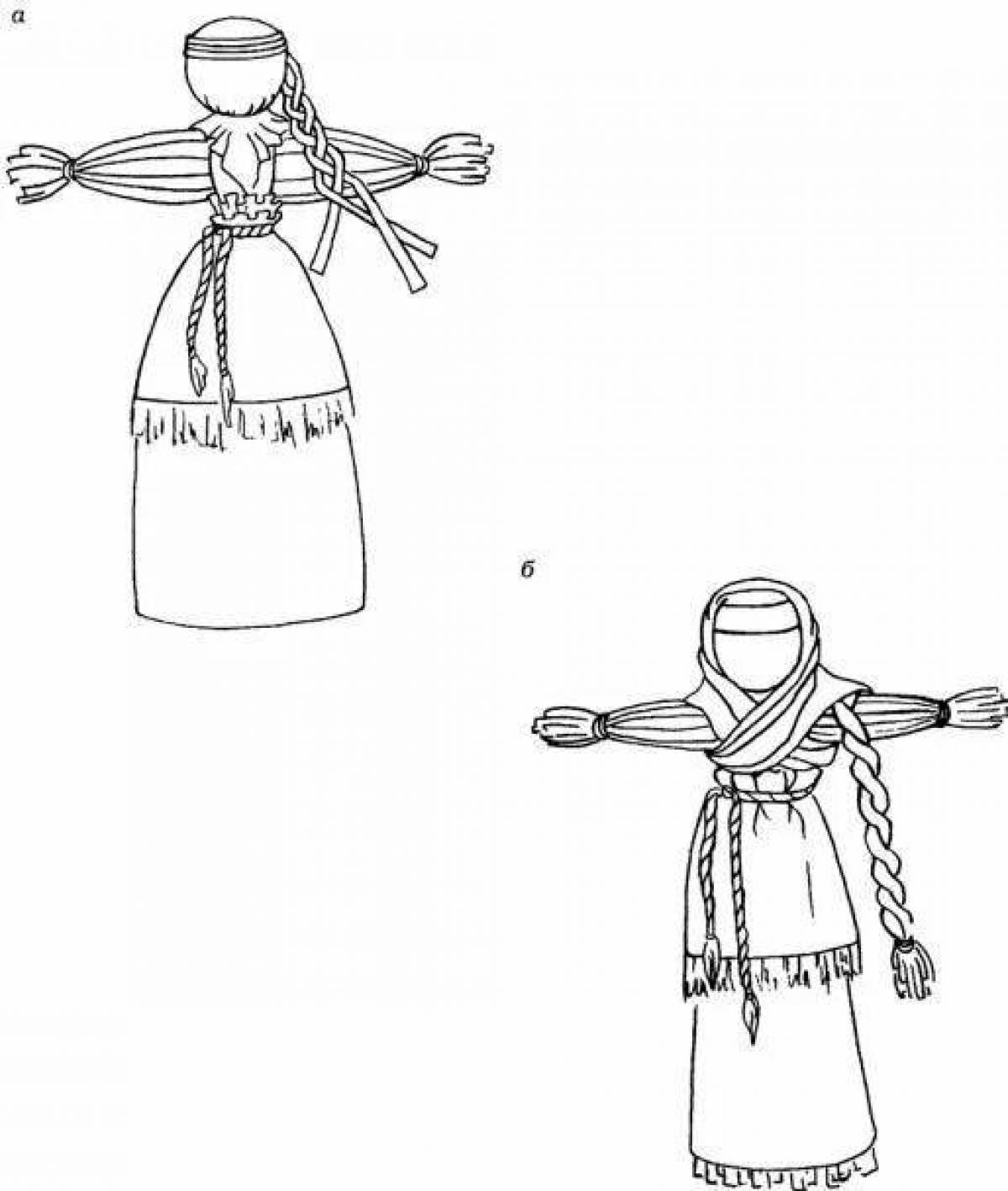 Раскраски Масленица кукла (36 шт.) - скачать или распечатать бесплатно ...