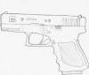 Coloring Pages Glock (24 pcs) - download or print for free #12147