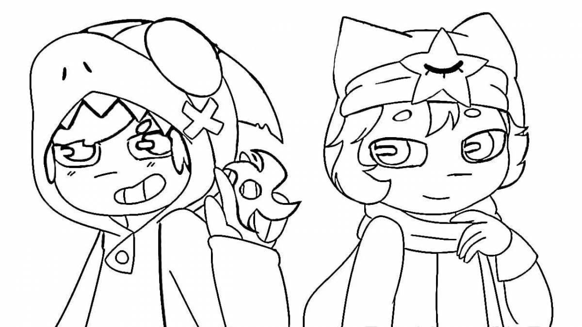 Coloring Pages Bravo stars anime (28 pcs) - download or print for free ...