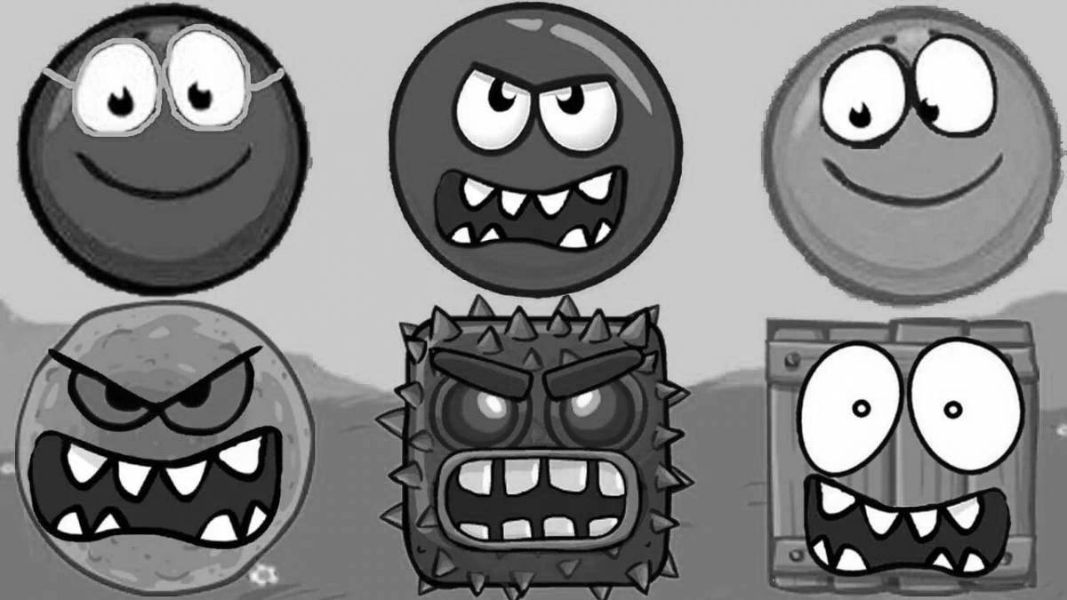 Раскраски Red ball 4 (23 шт.) - скачать или распечатать бесплатно #12592