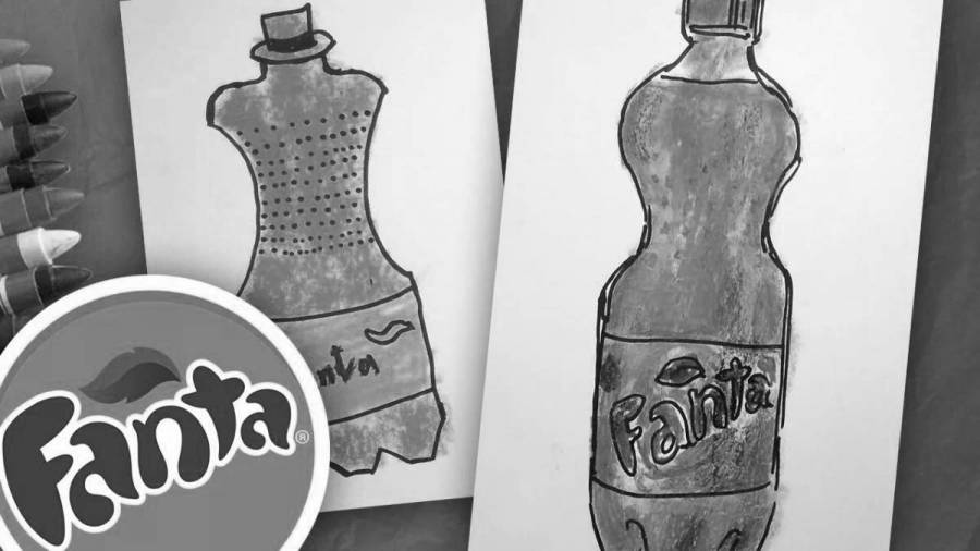 Coloring Pages Fanta (25 pcs) - download or print for free #12866