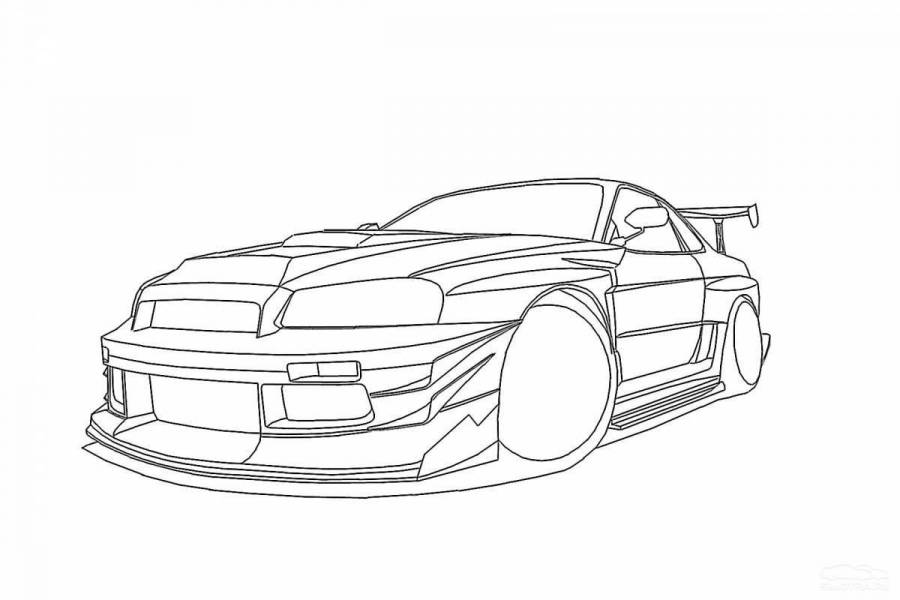 Coloring Pages Supra toyota (26 pcs) - download or print for free #13185