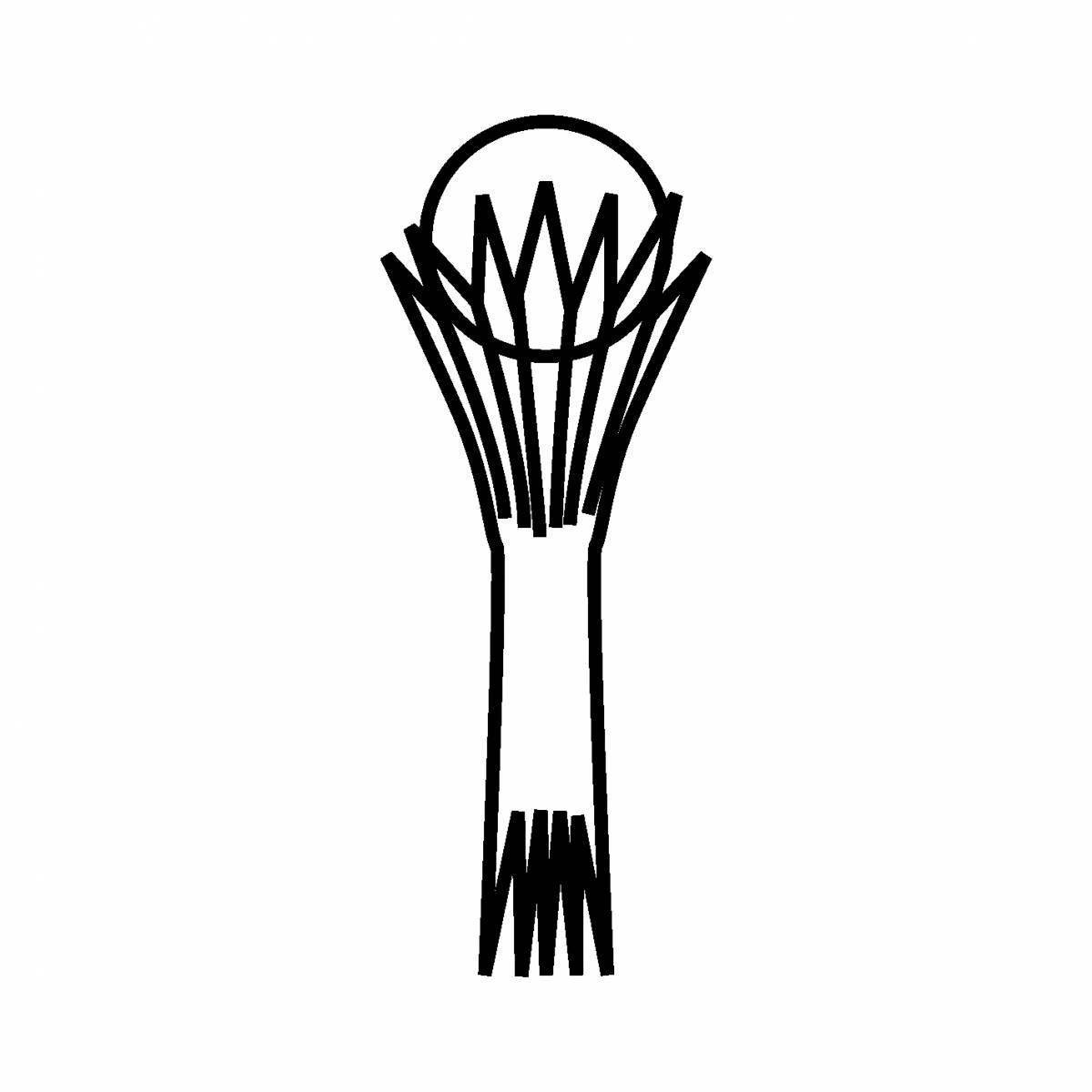 Раскраски Бәйтерек (26 шт.) - скачать или распечатать бесплатно #13504