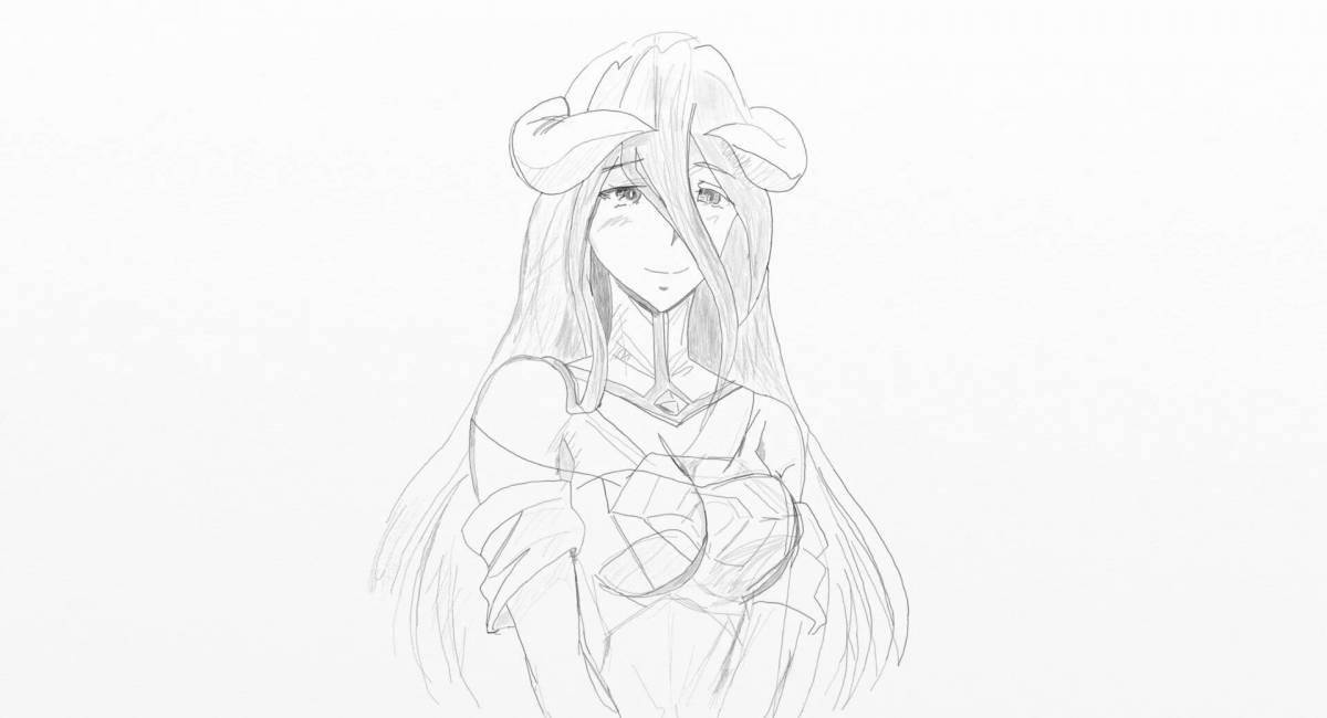 Coloring Pages Albedo (29 pcs) - download or print for free #13505