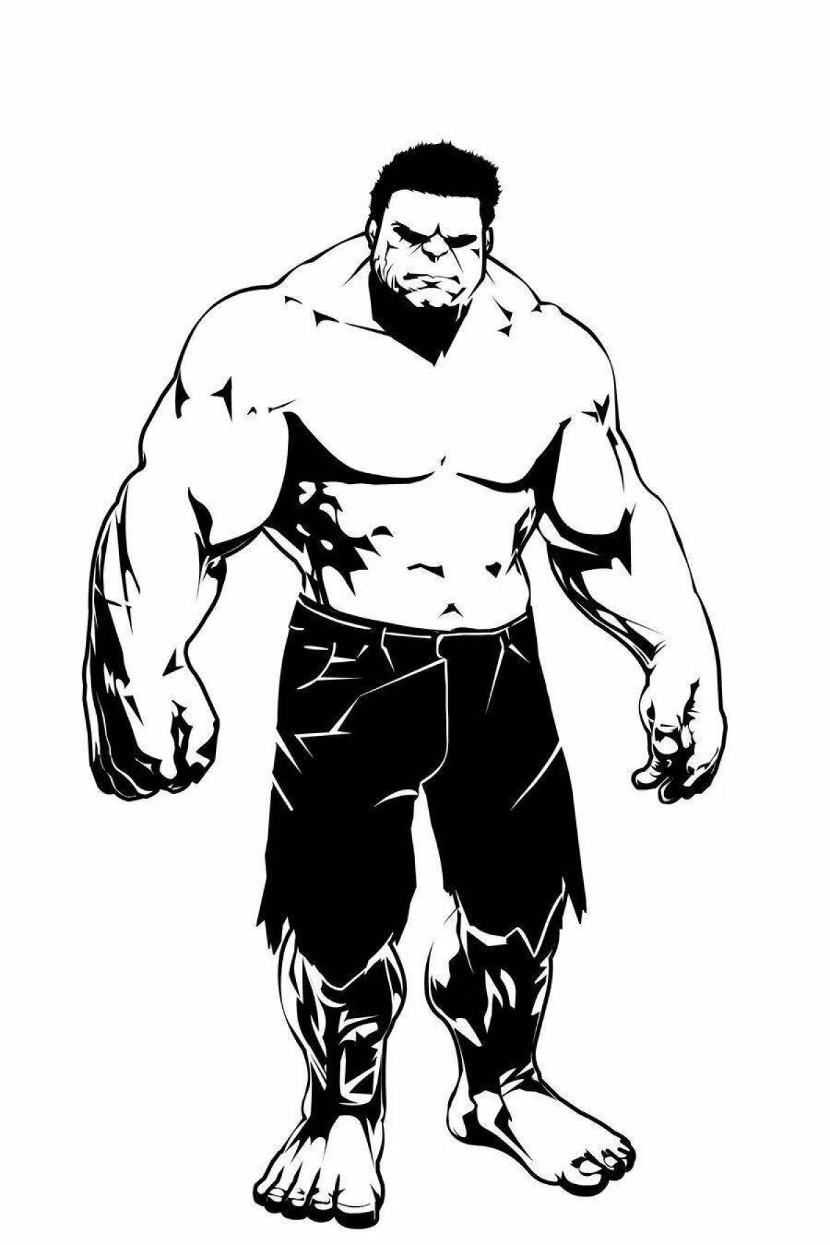 Coloring Pages Abomination marvel (29 pcs) - download or print for free ...