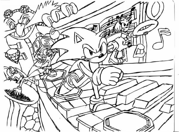 Раскраски Майнкрафт соник (29 шт.) - скачать или распечатать бесплатно ...