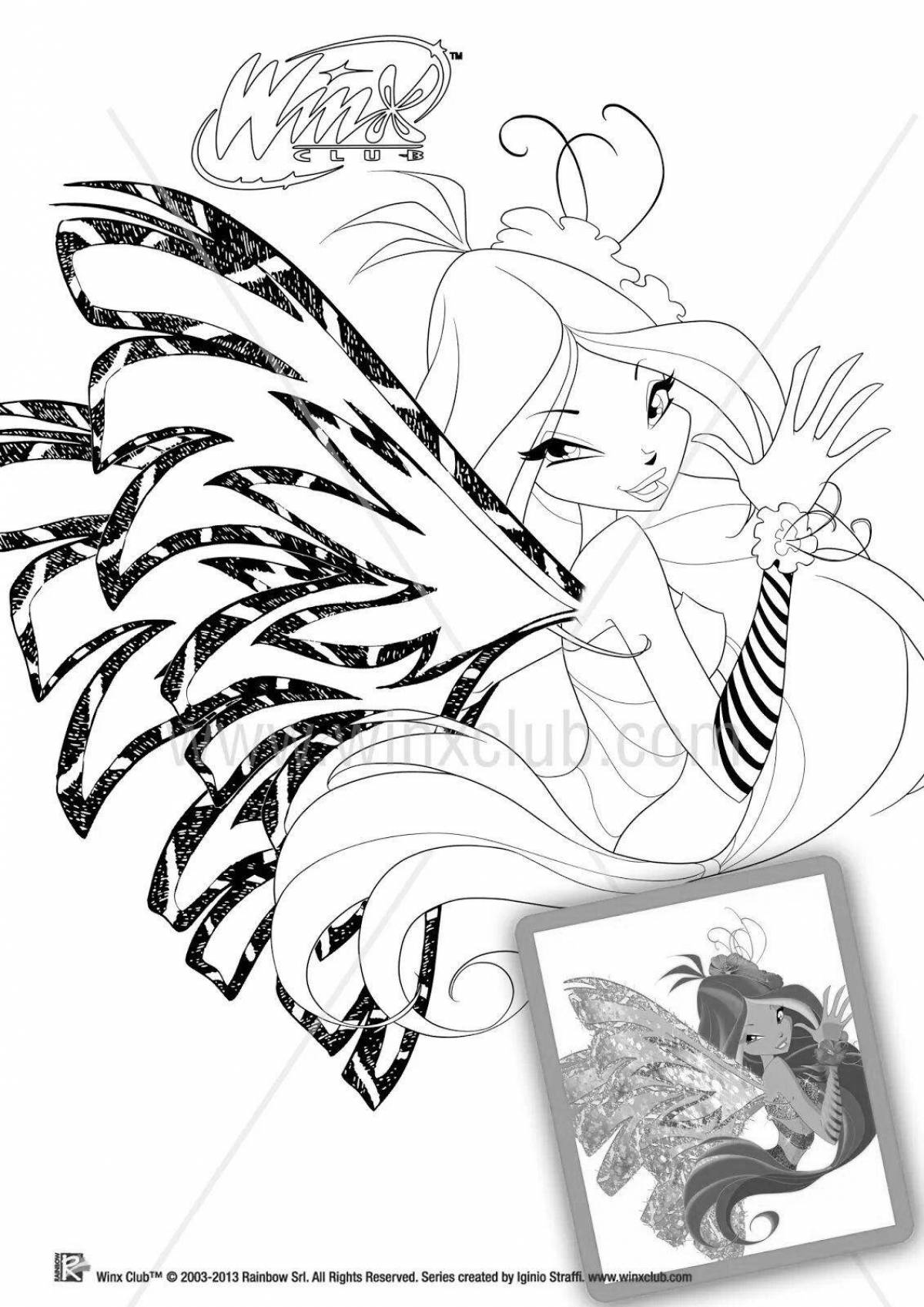 Винкс Сиреникс Раскраски - 70 фото