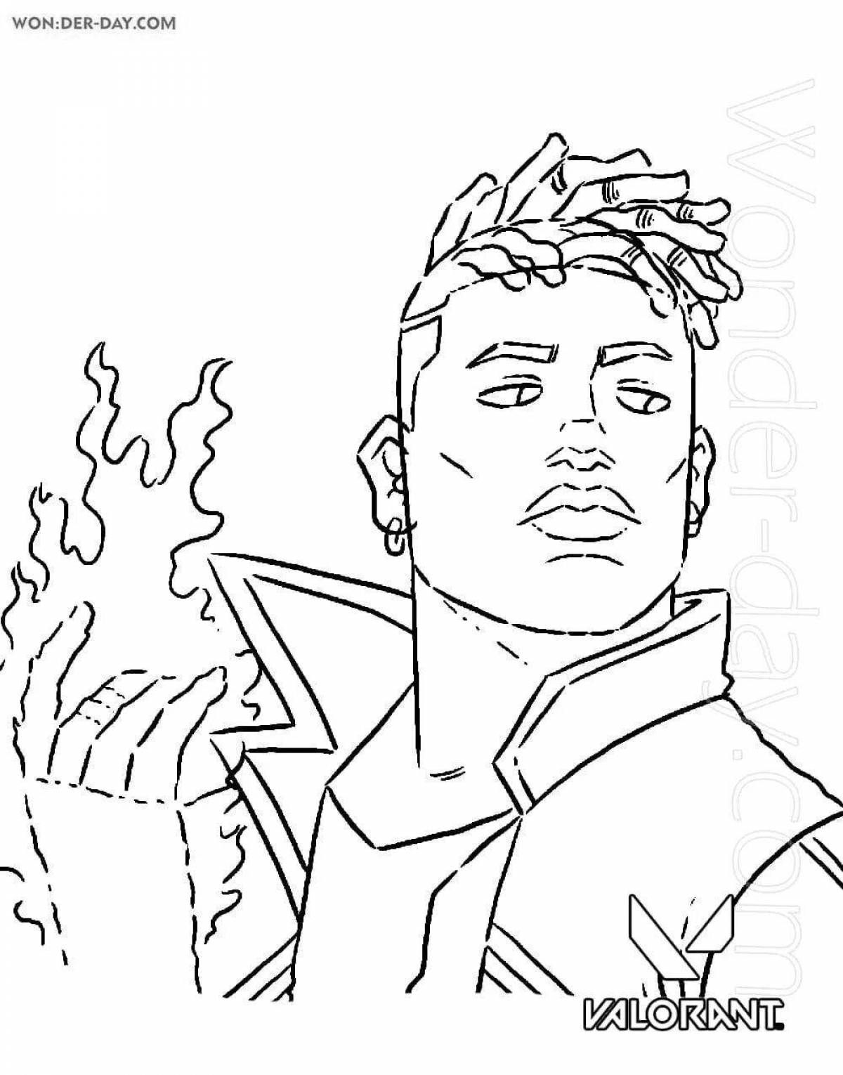 Coloring Pages Valorant (29 pcs) - download or print for free #14085