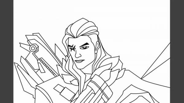 Coloring Pages Valorant (29 pcs) - download or print for free #14085