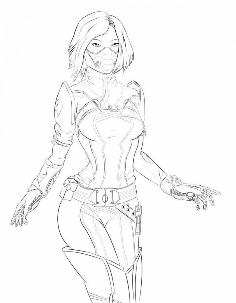 Coloring Pages Valorant (29 pcs) - download or print for free #14085