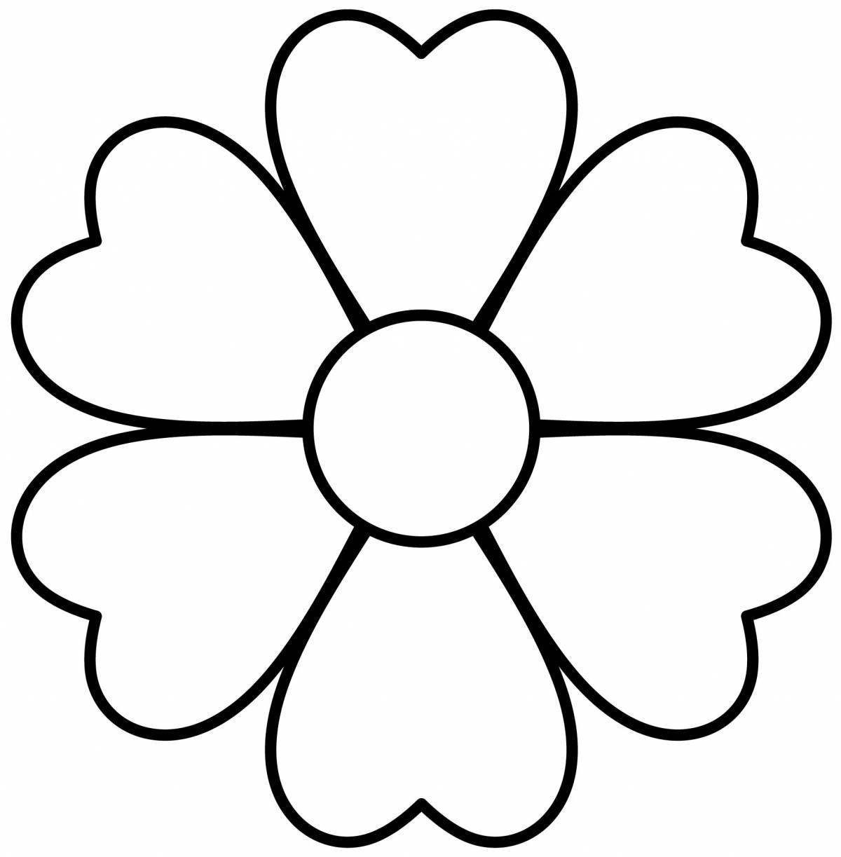Раскраски Цветочек картинка (37 шт.) - скачать или распечатать ...