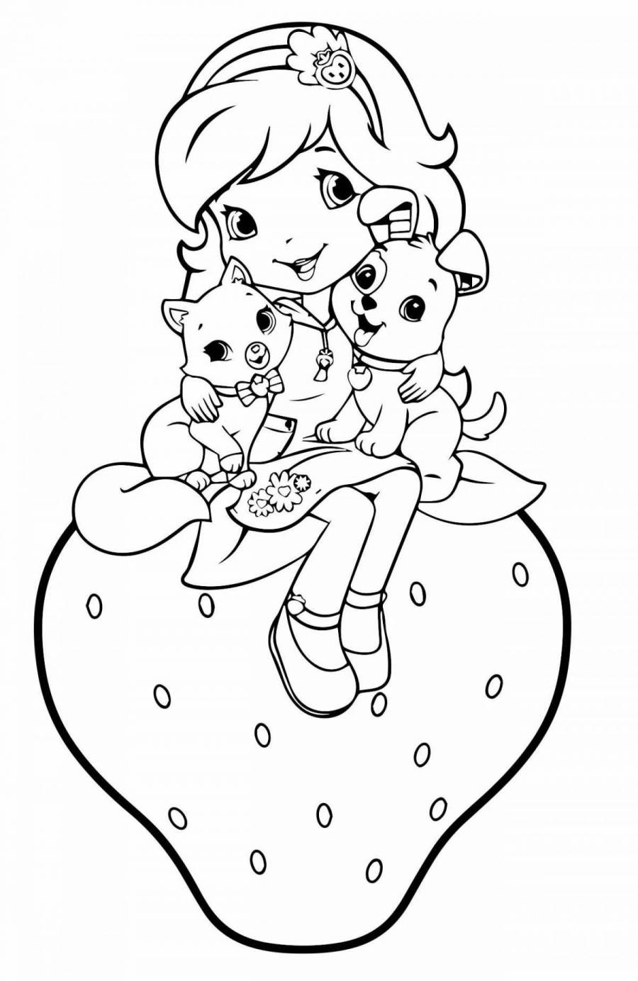 Раскраски Раскраску для девочек 6 7 лет (29 шт.) - скачать или ...