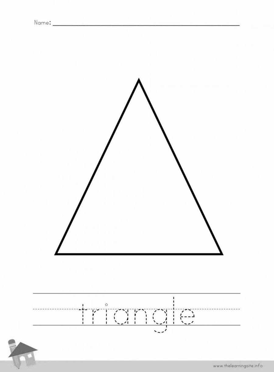 Coloring Pages Triangle for kids (28 pcs) - download or print for free ...