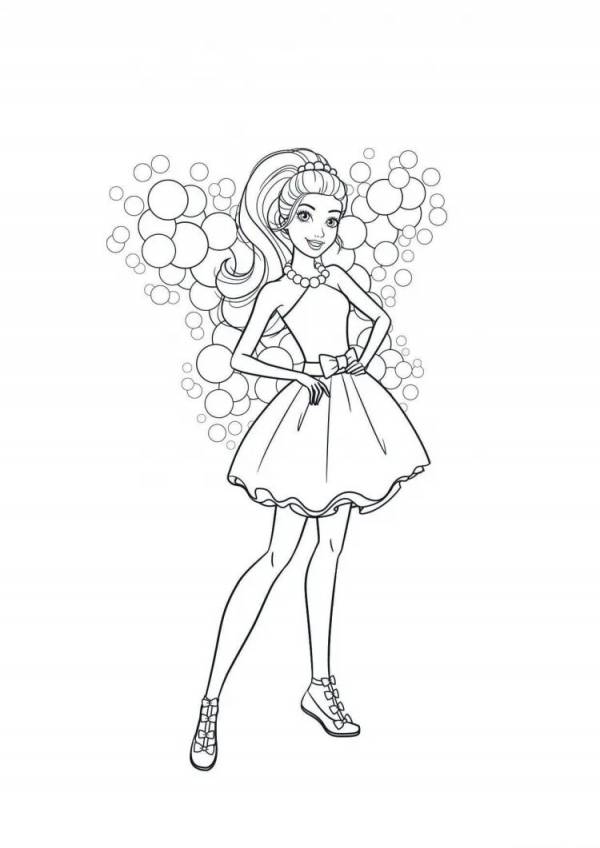 Coloring Pages Chelsea barbie (17 pcs) - download or print for free #16334
