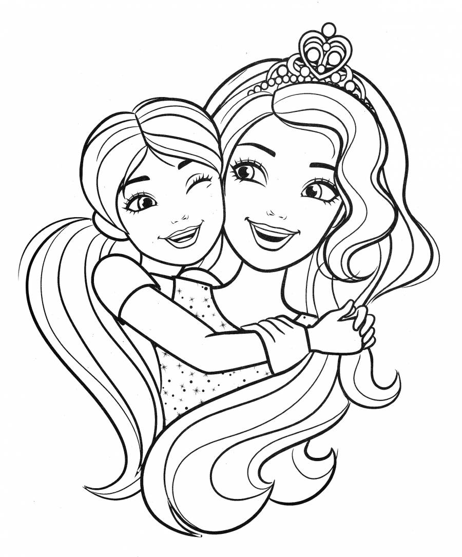 Coloring Pages Chelsea barbie (17 pcs) - download or print for free #16334