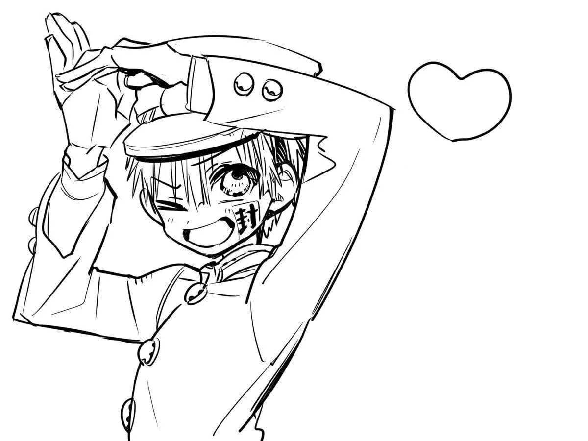 Coloring Pages Hanako kun (39 pcs) - download or print for free #16716