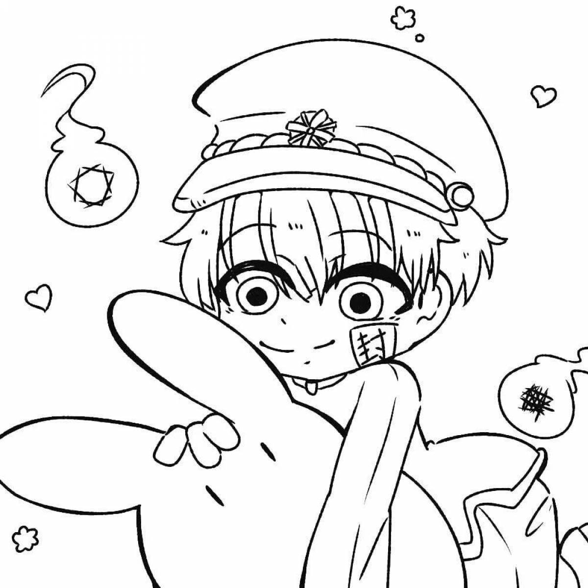 Coloring Pages Hanako kun (39 pcs) - download or print for free #16716