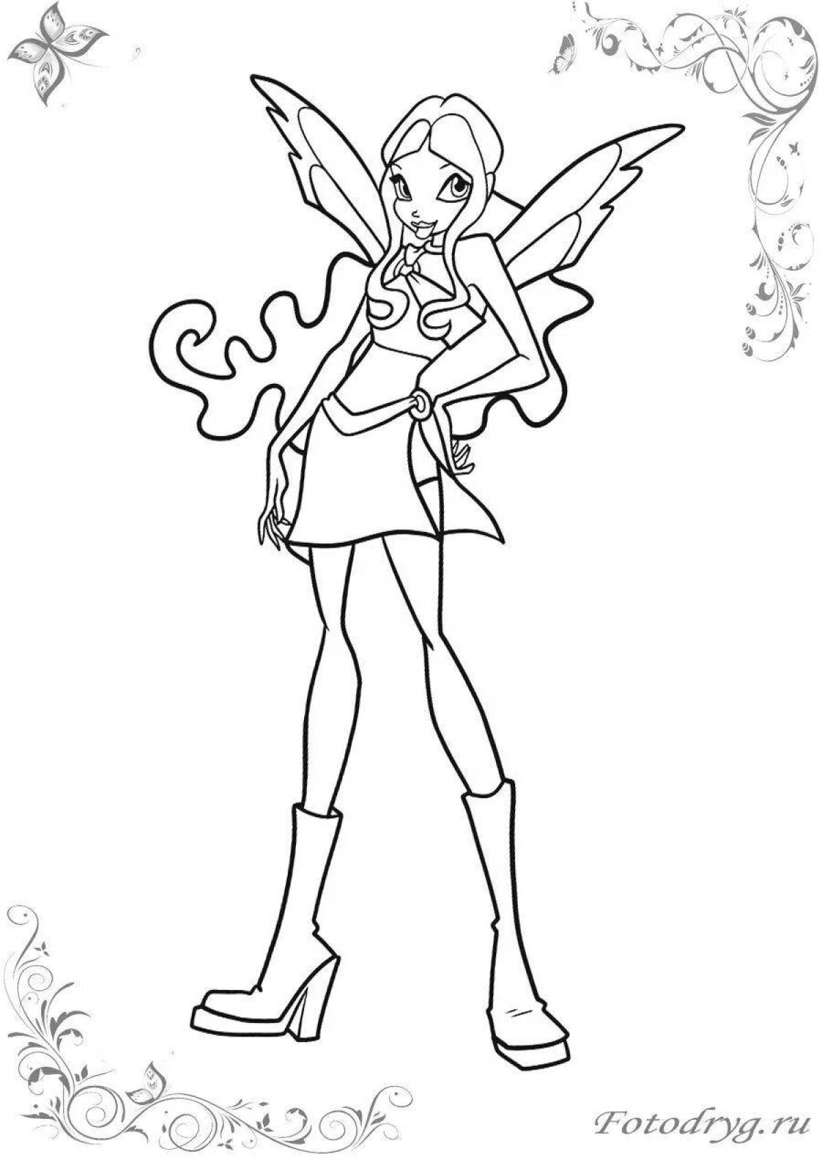Coloring Pages Winx dolls winx (38 pcs) - download or print for free #16787