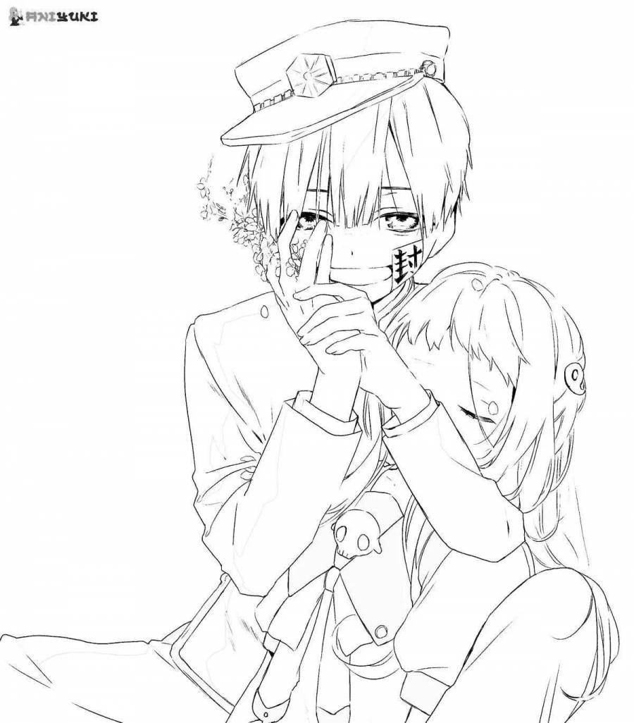 Coloring Pages Hanako kun (39 pcs) - download or print for free #16716