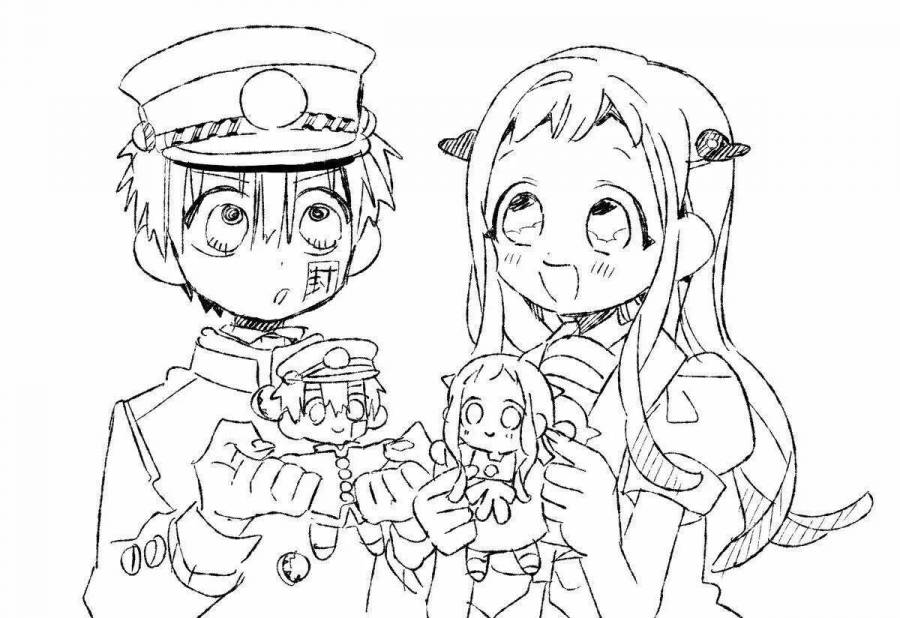 Coloring Pages Hanako kun (39 pcs) - download or print for free #16716