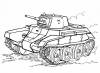 Coloring Pages Tank kv 44m (29 pcs) - download or print for free #17140