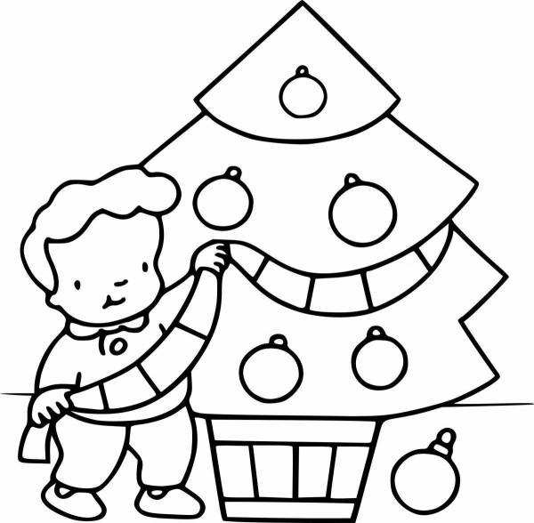 Раскраски К рассказу елка зощенко (29 шт.) - скачать или распечатать ...