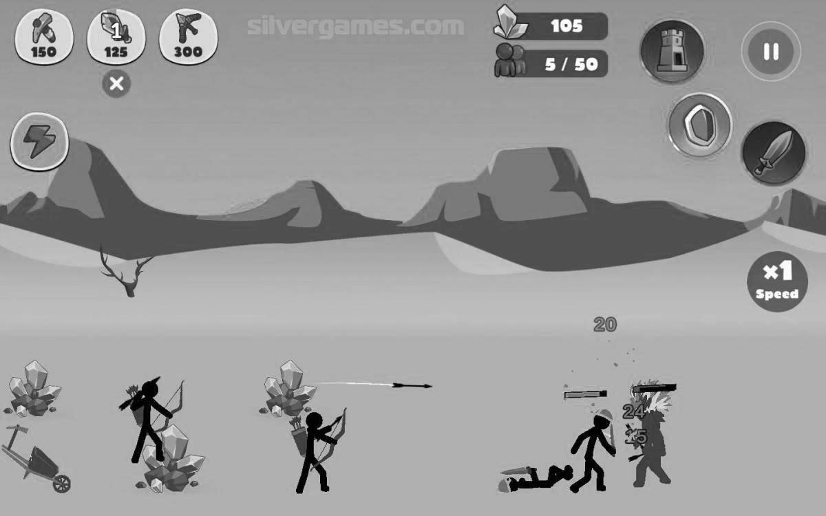 Раскраски Stick war legacy (16 шт.) - скачать или распечатать бесплатно ...