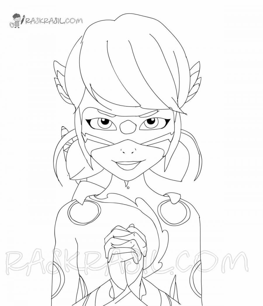 Раскраски Персонажей из мультфильма леди баг и супер кот (38 шт ...