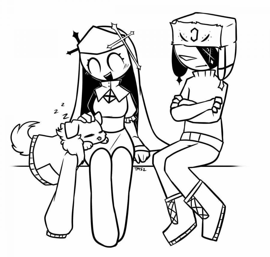 Coloring Pages Fnf ruv (39 pcs) - download or print for free #19244