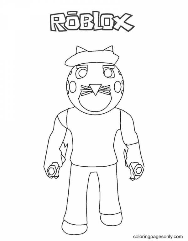 Раскраски Роблокс бебрик (35 шт.) - скачать или распечатать бесплатно ...