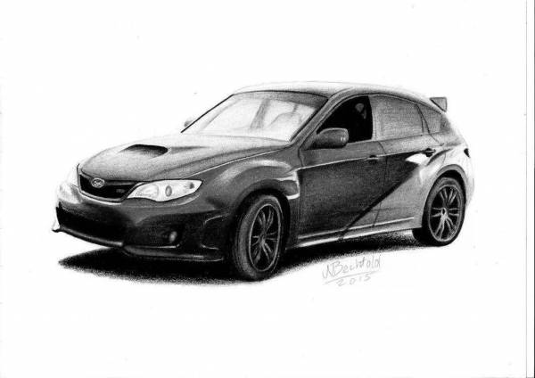 Coloring Pages Subaru impreza wrx sti (35 pcs) - download or print for ...
