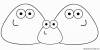 Coloring Pages Pou (33 pcs) - download or print for free #20376