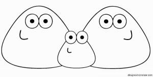 Coloring Pages Pou (33 pcs) - download or print for free #20376