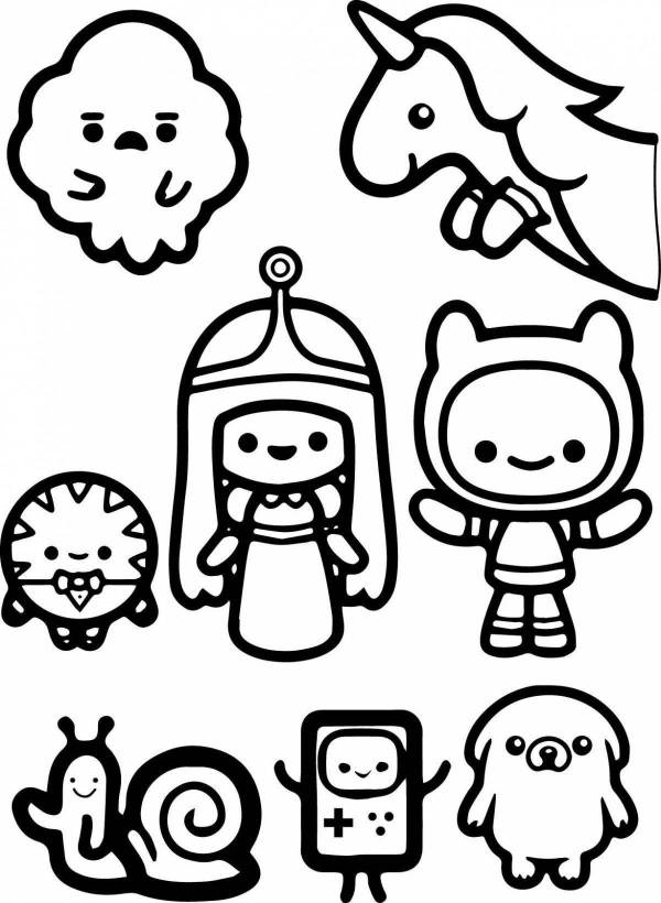 Coloring Pages Pou (33 pcs) - download or print for free #20376