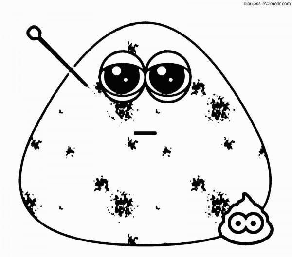 Coloring Pages Pou (33 pcs) - download or print for free #20376