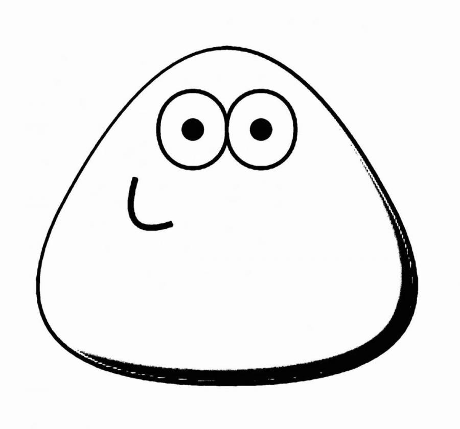 Coloring Pages Pou (33 pcs) - download or print for free #20376
