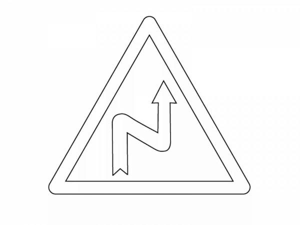 Coloring Pages Road signs for preschoolers (26 pcs) - download or print ...