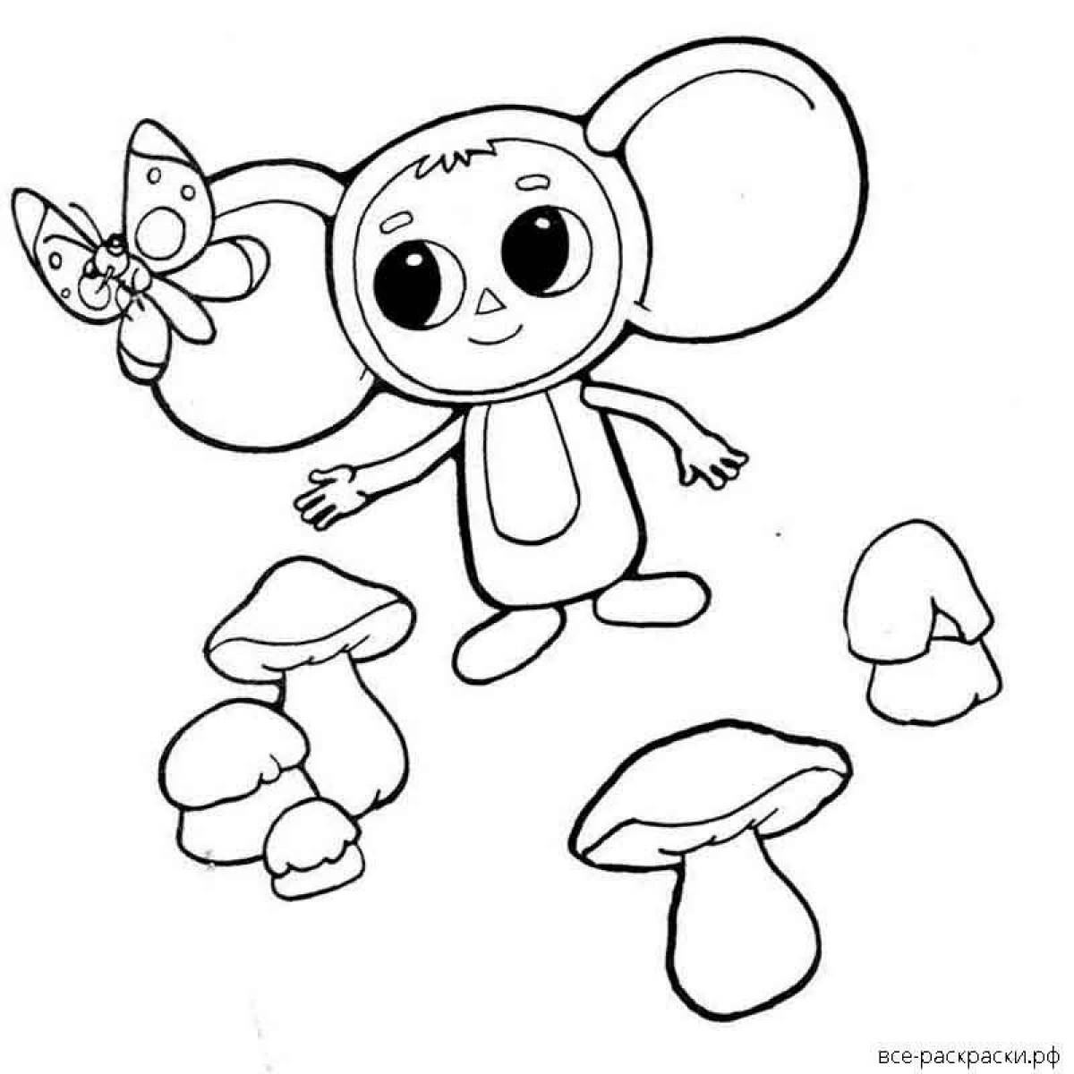 Coloring Pages Cheburashka for children (36 pcs) - download or print ...