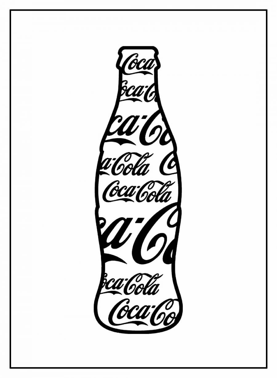 Coloring Pages Coca cola (35 pcs) - download or print for free #23612