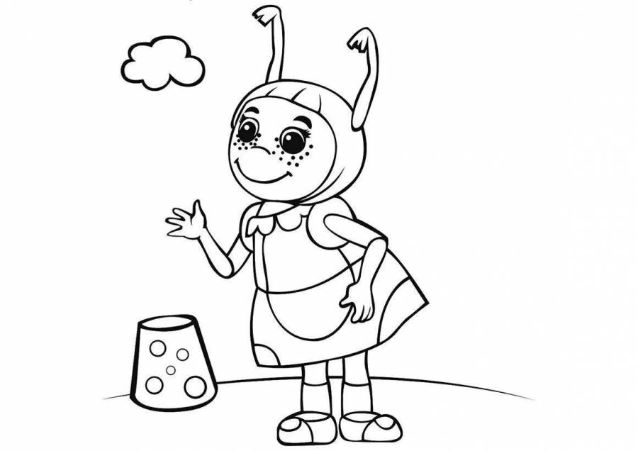 Coloring Pages Luntik drawing for (39 pcs) - download or print for free ...