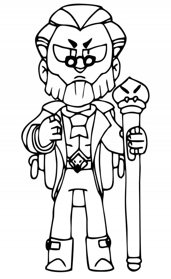 Раскраски Игра brawl stars (38 шт.) - скачать или распечатать бесплатно ...