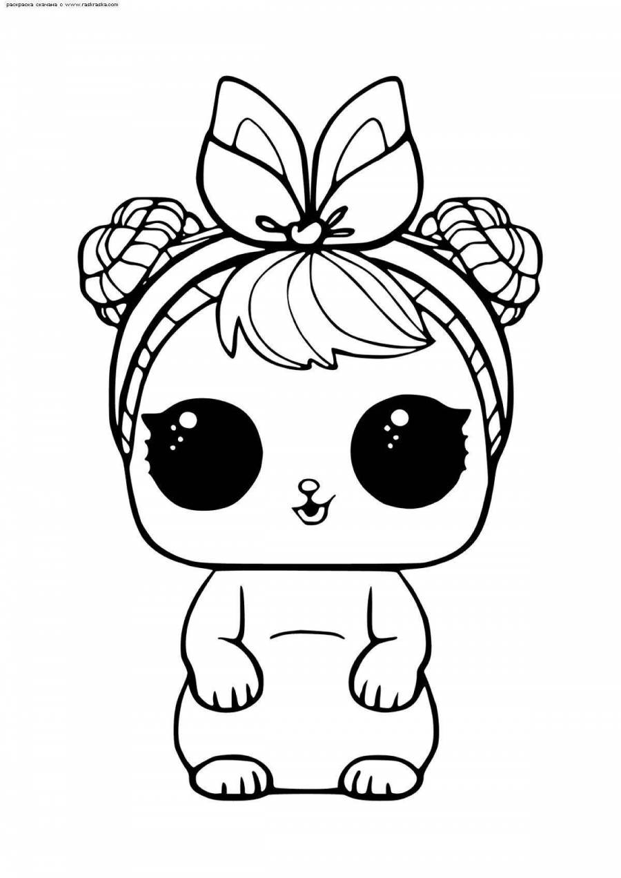 Раскраски Зимняя кукла лол (38 шт.) - скачать или распечатать бесплатно ...