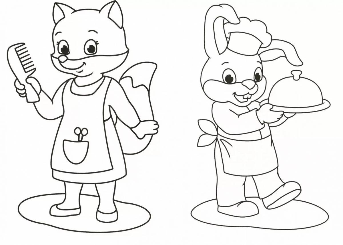 Coloring Pages Half sheet (39 pcs) - download or print for free #24566