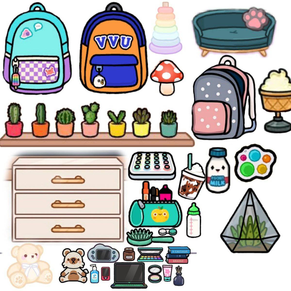 Раскраски Одежда тока бока (36 шт.) - скачать или распечатать бесплатно ...