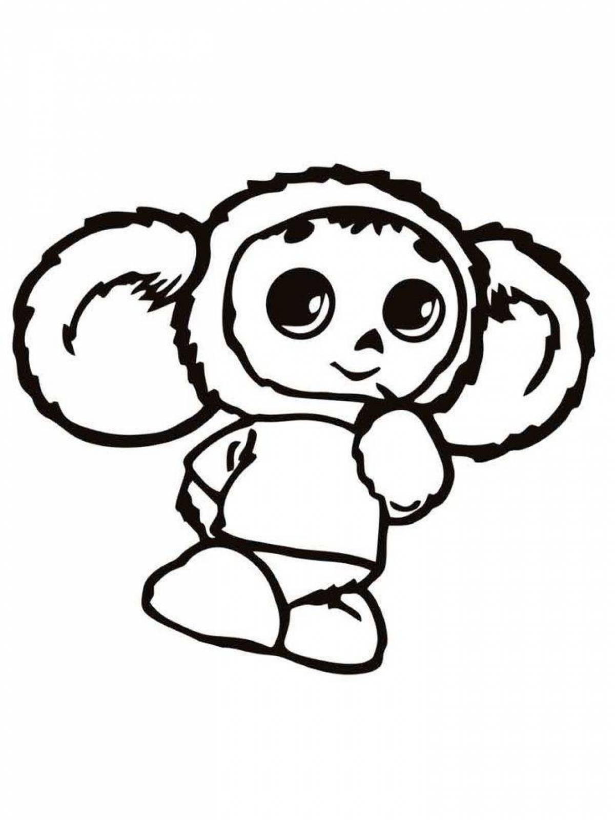 Coloring Pages Cheburashka 2023 (37 pcs) - download or print for free #1987