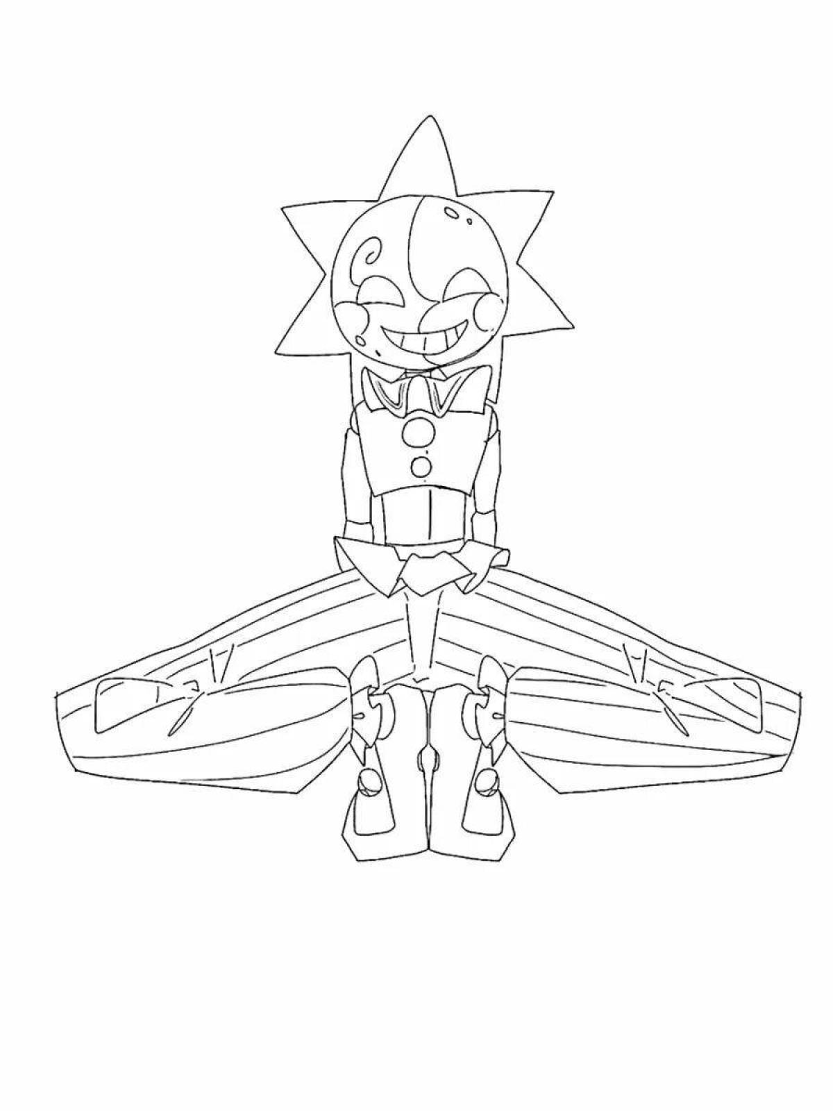 Coloring Pages Vani from fnaf 9 (39 pcs) - download or print for free ...