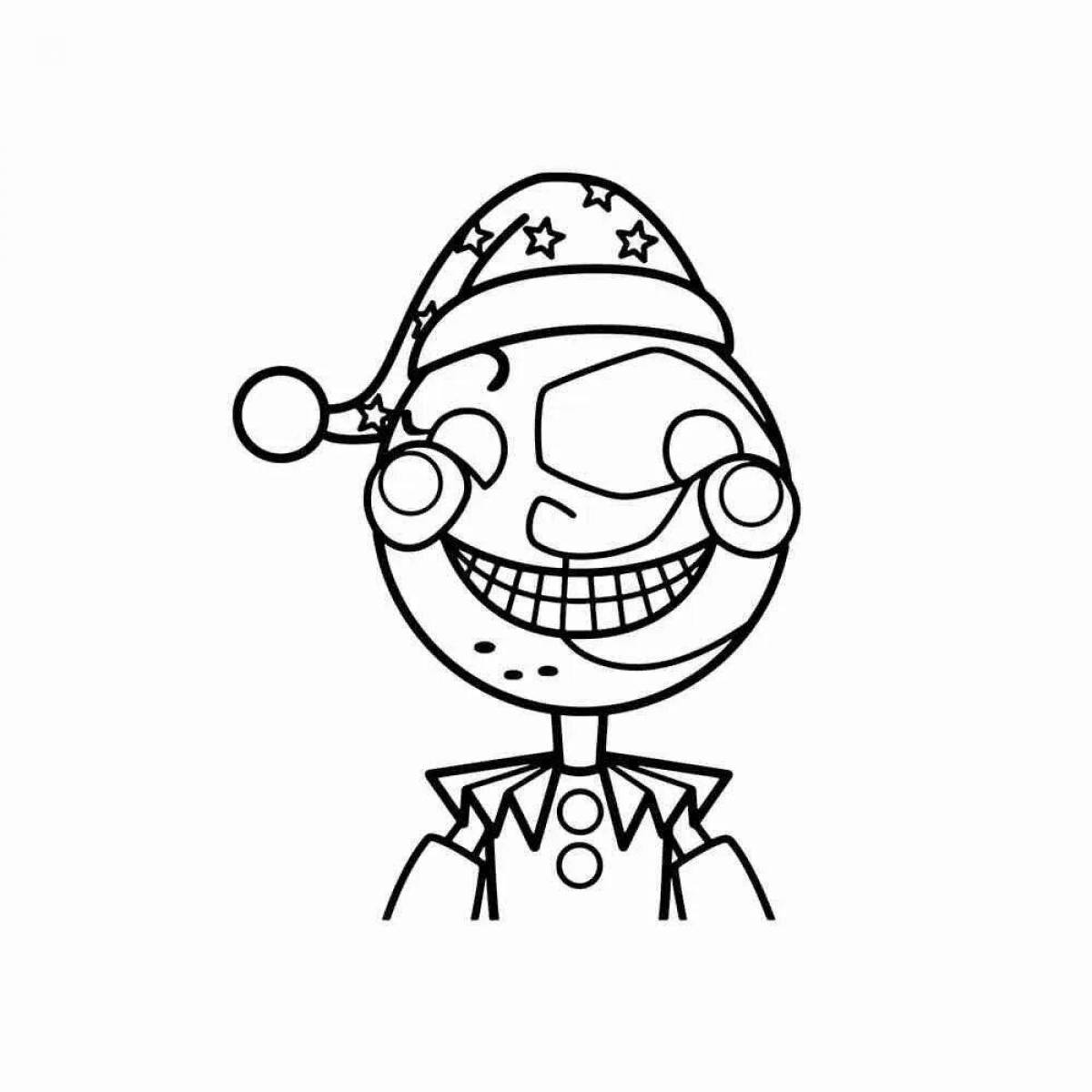 Coloring Pages Vani from fnaf 9 (39 pcs) - download or print for free ...