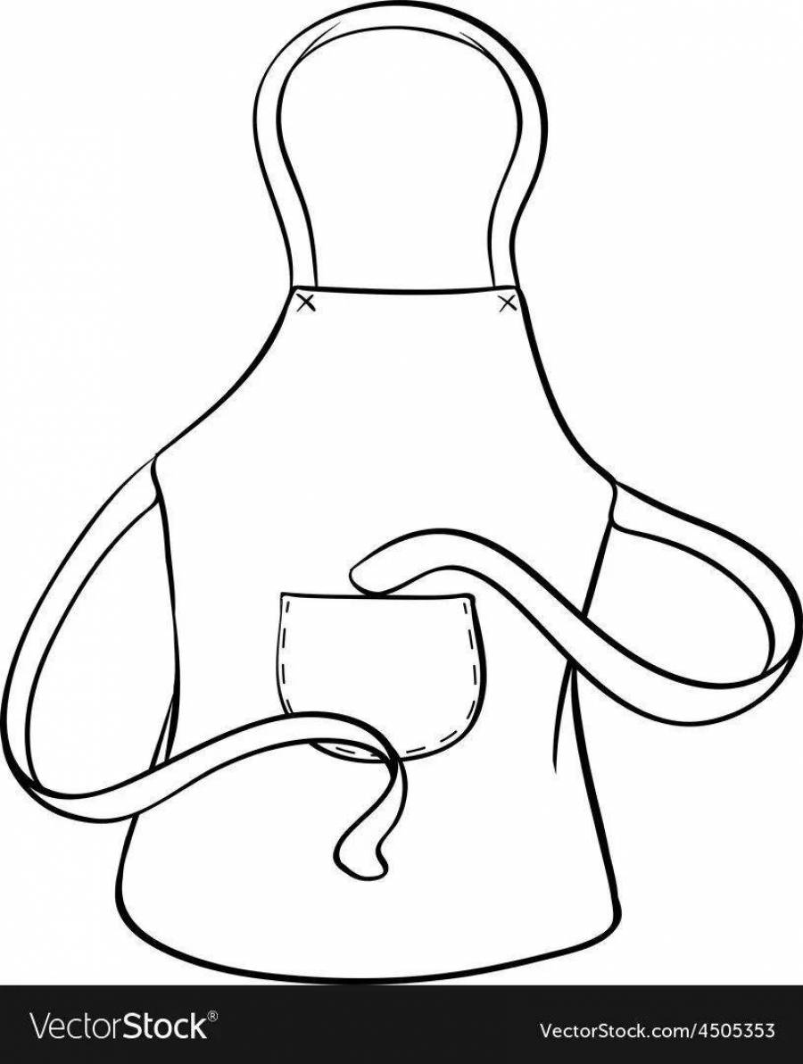 Coloring Pages Apron for kids pattern (28 pcs) - download or print for ...