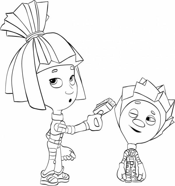 Coloring Pages Fixies for children 3 4 (29 pcs) - download or print for ...